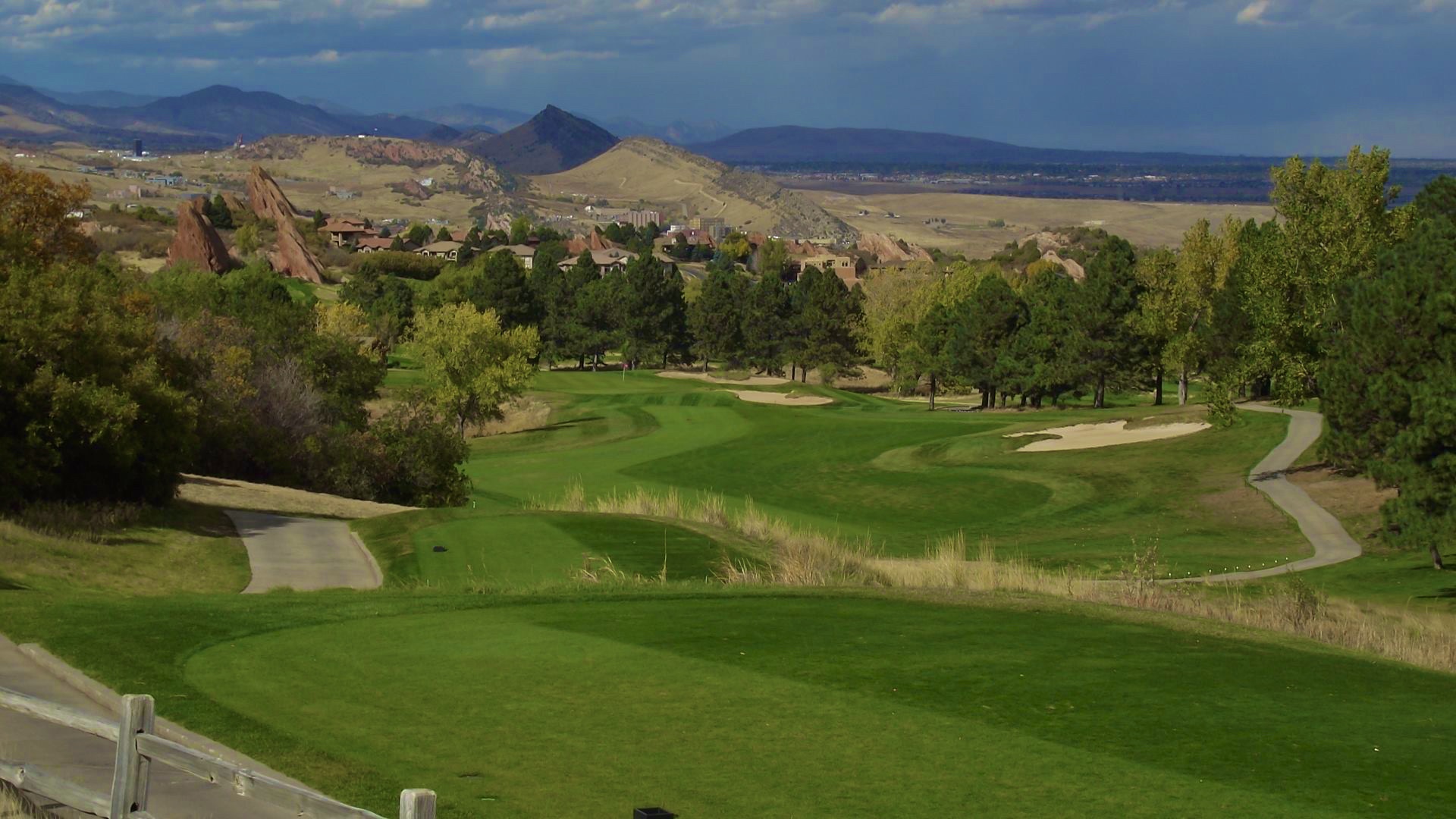 Hole #1 – Arrowhead Golf Club | ColoradoGolfBlog